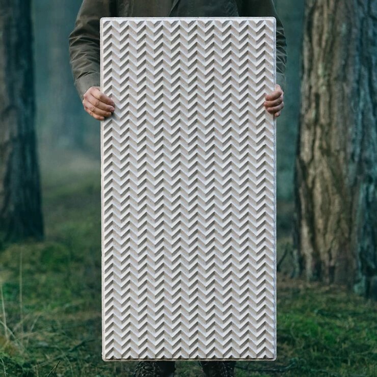Bio-Based Panels Inspired by Origami